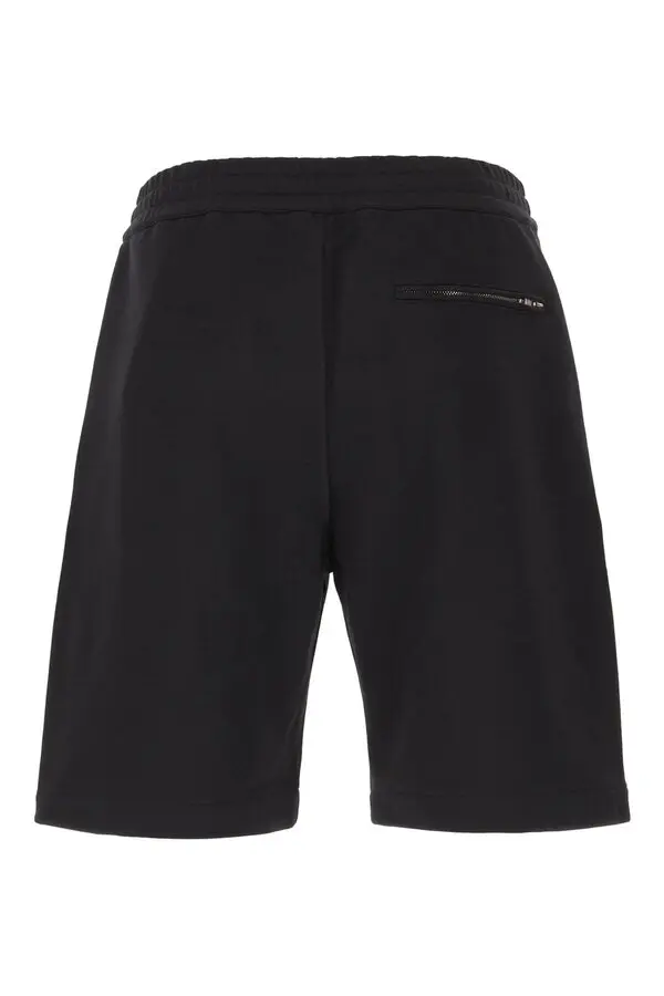 Alexander McQueen Logo Print Casual Shorts - Multicolor