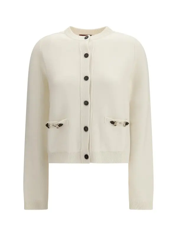 Gucci Wool And Cashmere Cardigan - Multicolor