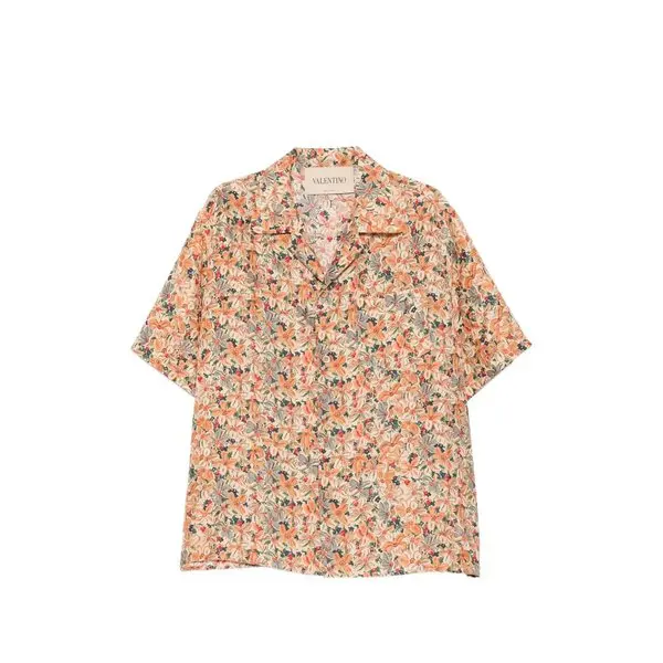Valentino Garavani Neutrals Shirts - Cream