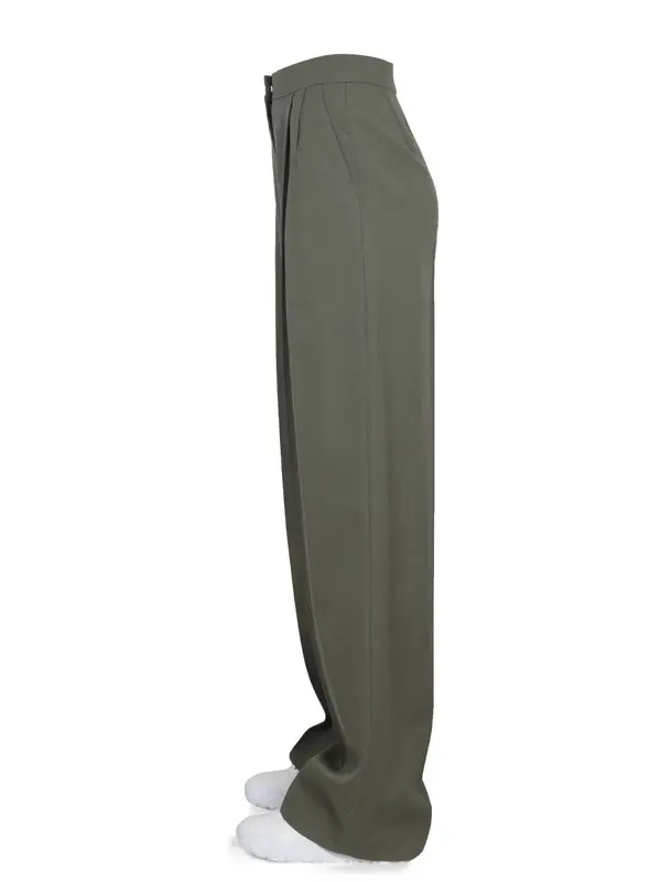 Alexander McQueen Wide Leg Pants