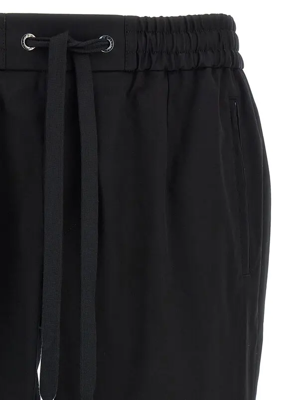 Dolce & Gabbana Logo Plaque Pants - Black