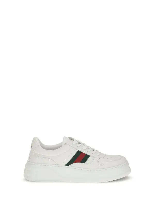 Gucci Oversized Sole Sneakers - White