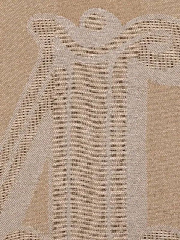 Max Mara Modal, Linen And Cotton Blend Scarf