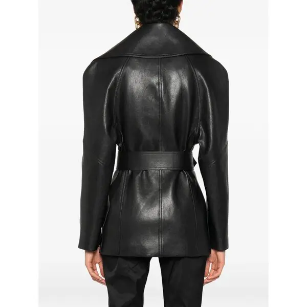 Gucci Leather Jacket - Black