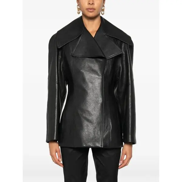 Gucci Leather Jacket - Black
