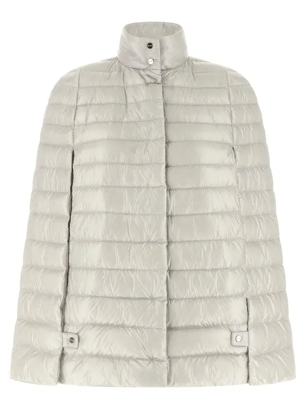 Herno Cape Down Jacket - Gray