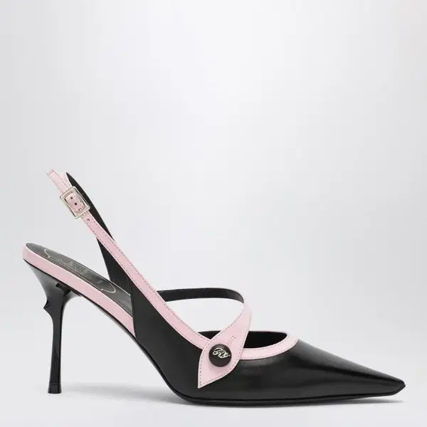 ROGER VIVIER Leather Slingback Pumps