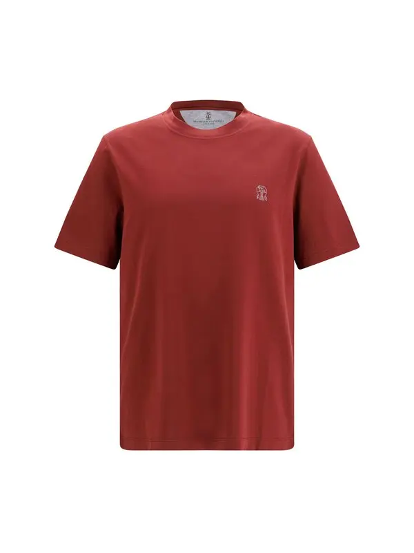 Brunello Cucinelli Logoed T-shirt