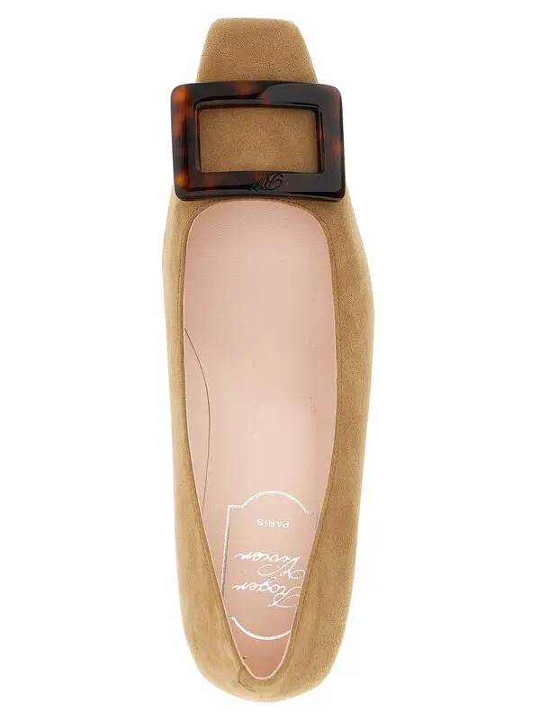 ROGER VIVIER Belle Viver' Pumps - Cream