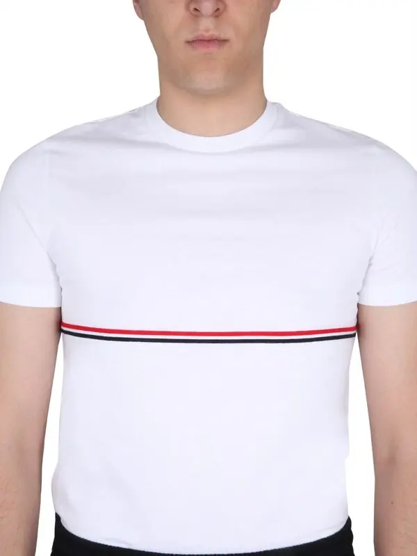 Thom Browne Rwb Stripe T-shirt
