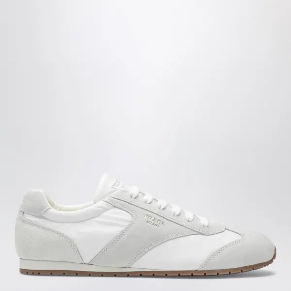 Prada Fabric And Suede Sneakers