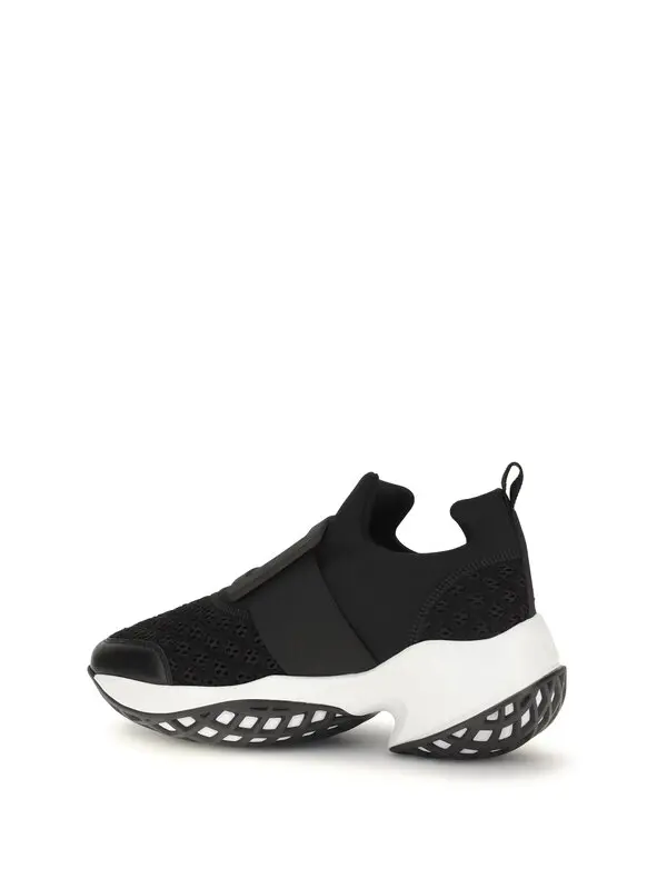 ROGER VIVIER Viv Run Sneakers - Black