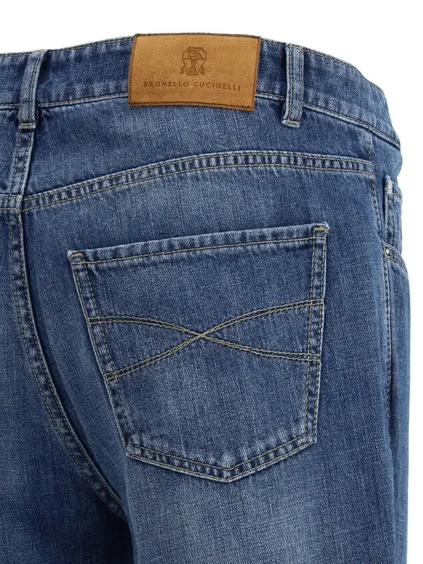 Brunello Cucinelli Cuffed Jeans