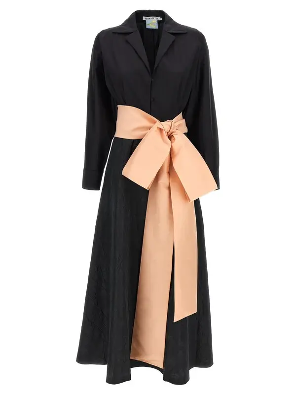 Bernadette Clarence Dress - Black