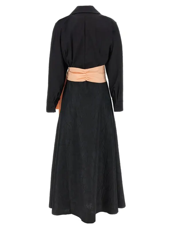 Bernadette Clarence Dress - Black