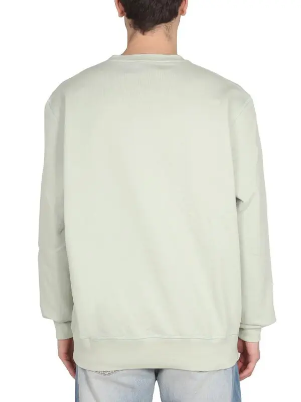 Alexander McQueen Embroidered Logo Sweatshirt - Green