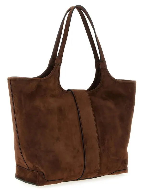 ROGER VIVIER Medium 'viv' Choc' Shopping Bag