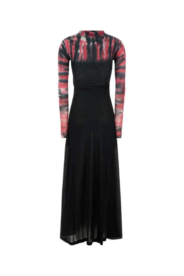 Balenciaga Printed Jersey Dress