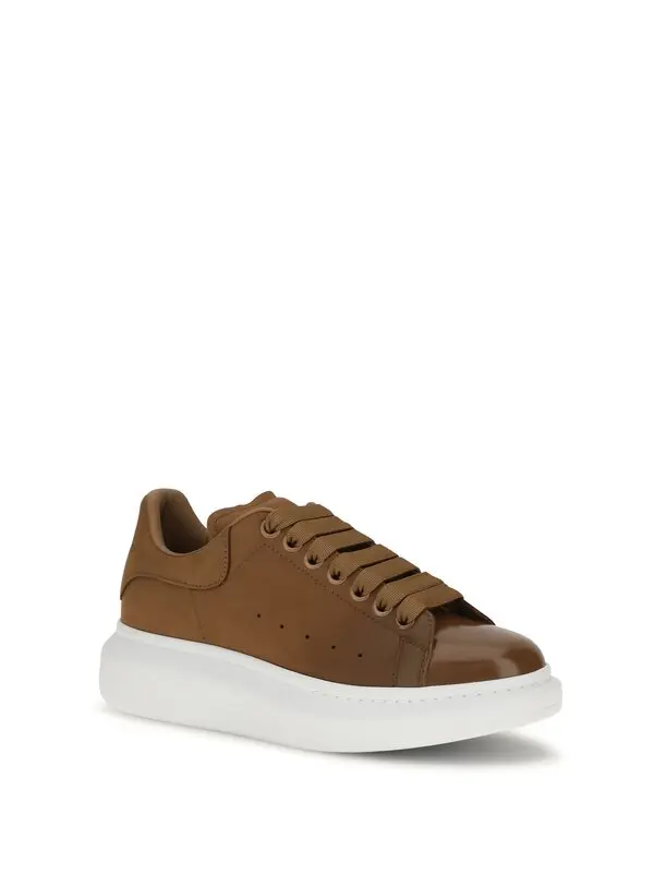 Alexander McQueen Oversized Sneakers In Lea