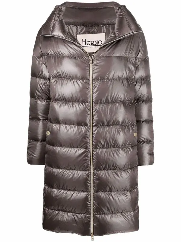 Herno Matilde Midi Down Jacket - Multicolor
