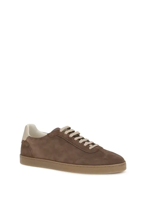 Brunello Cucinelli Suede Sneakers