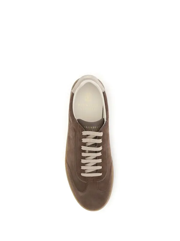 Brunello Cucinelli Suede Sneakers