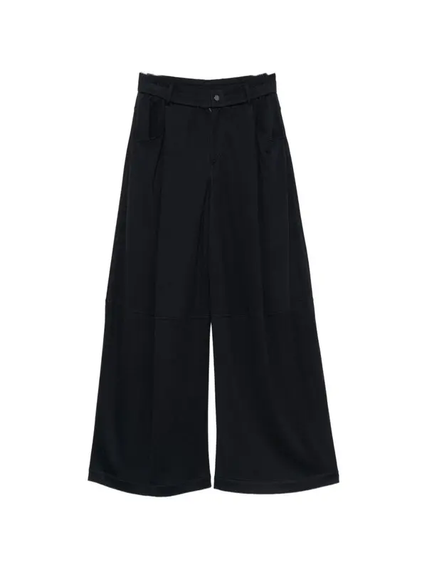 Brunello Cucinelli Cotton And Silk Blend Trousers