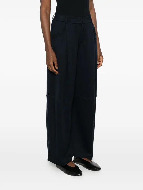 Brunello Cucinelli Cotton And Silk Blend Trousers