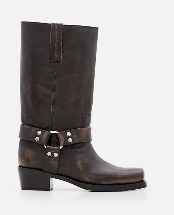 Paris Texas Roxy Brushed Boot Heel 45