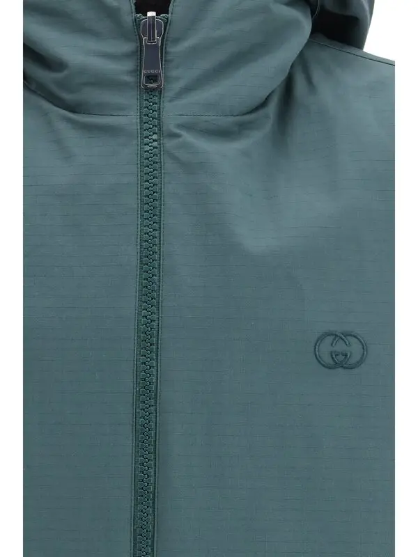 Gucci Reversible Cotton Ripstop Jacket