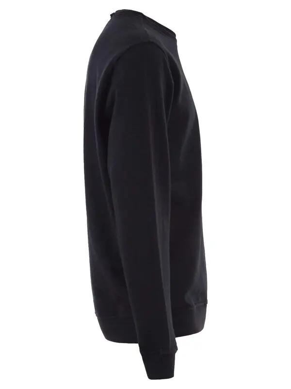 Stone Island Regular Fit Crew Neck Sweatshirt
