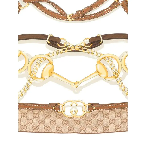 Gucci Neutrals Scarves