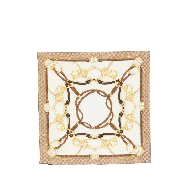 Gucci Neutrals Scarves - Cream