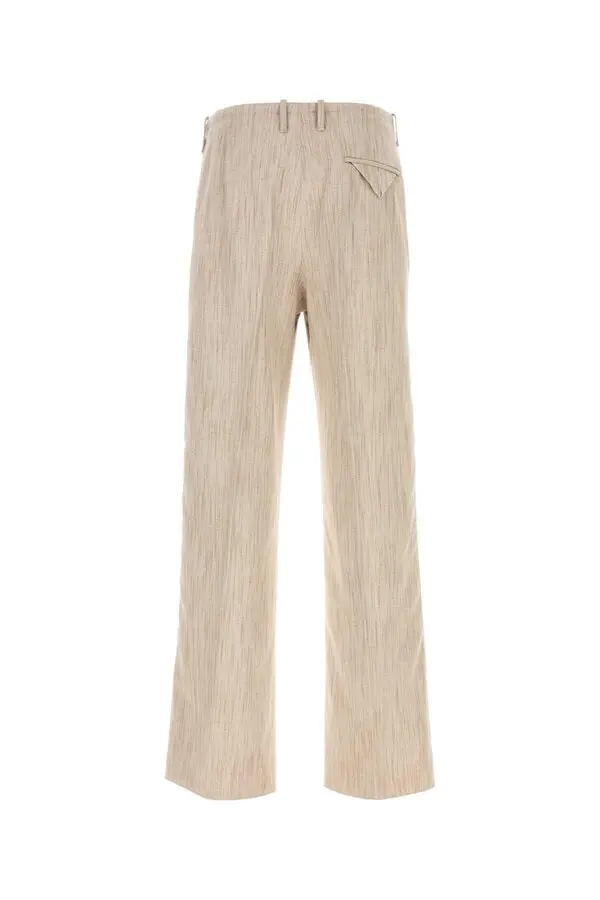 Bottega Veneta Viscose Blend Pant - Brown