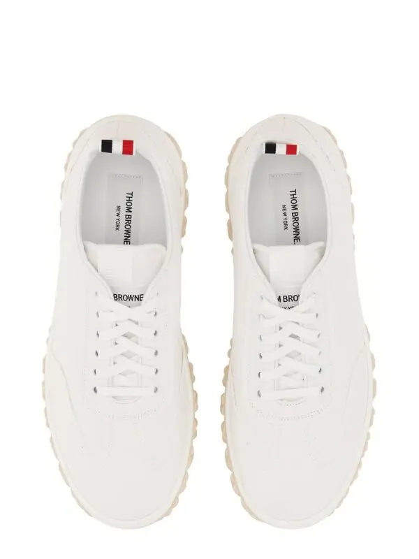 Thom Browne Cotton Canvas Sneaker