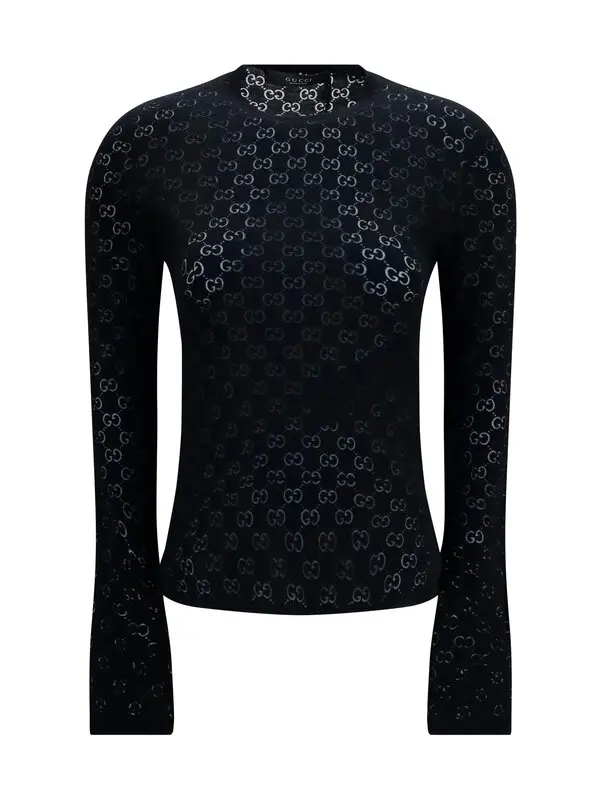 Gucci Gg Dévoré Cotton T-shirt
