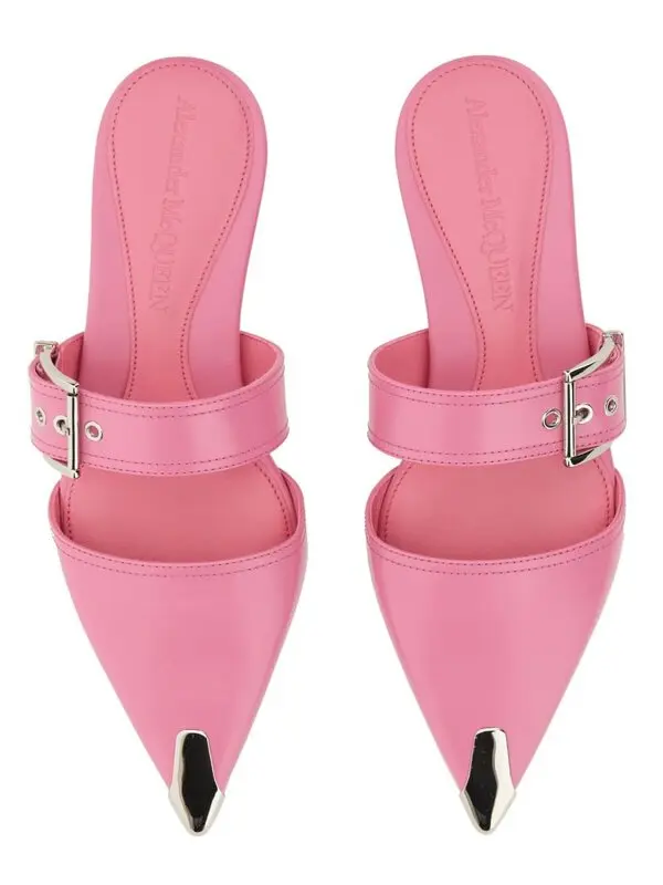 Alexander McQueen Mule Punk - Pink