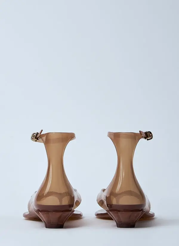 Chloé Jelly Sandals - Brown