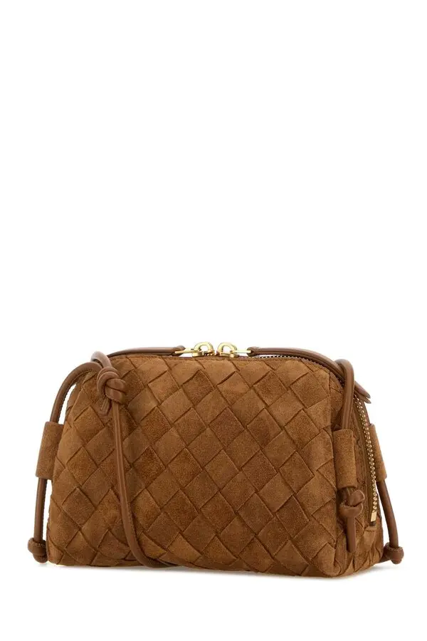 Bottega Veneta Concert Cross Body Bag - Brown
