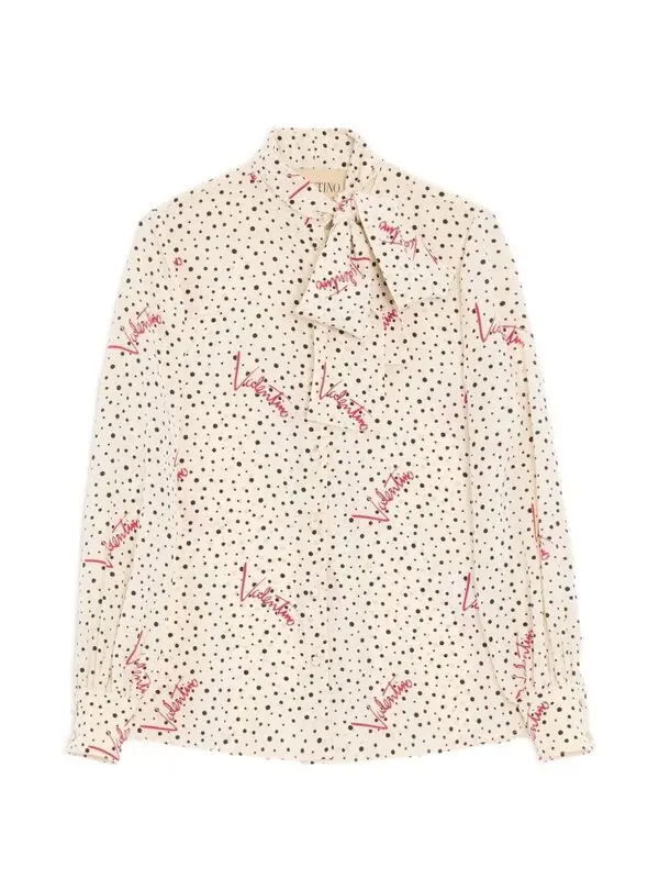 Valentino Garavani Printed Silk Shirt - Multicolor