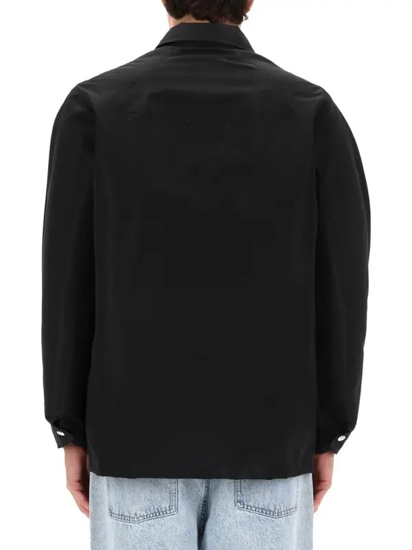 Givenchy Polyester Coach Jacket - Black