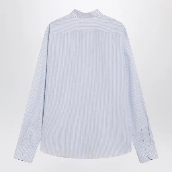 Prada Striped Cotton Poplin Shirt