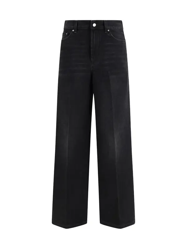 TOTEME Wide-leg Jeans - Black
