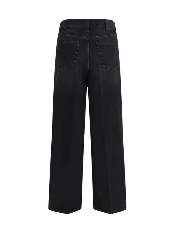 TOTEME Wide-leg Jeans - Black
