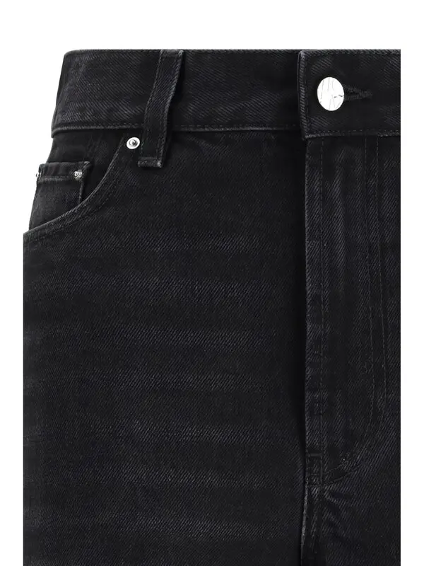 TOTEME Wide-leg Jeans - Black