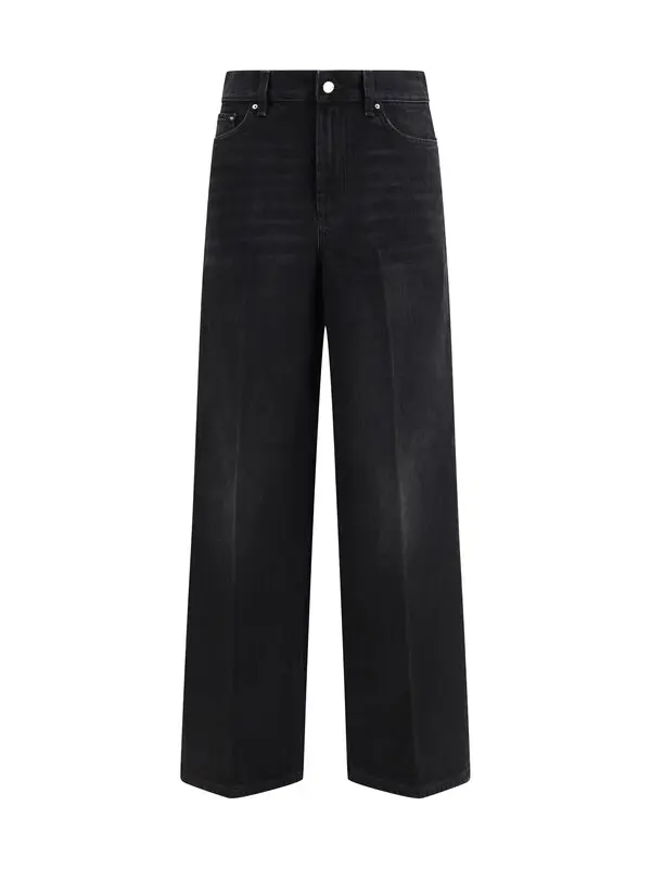 TOTEME Wide-leg Jeans - Black