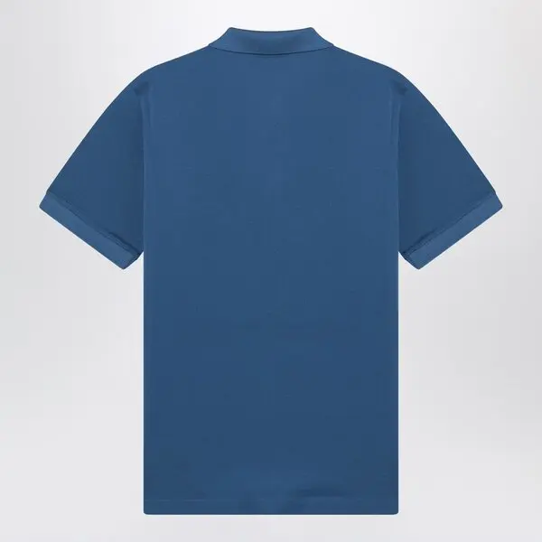 Prada Light Cotton Pique Polo - Blue