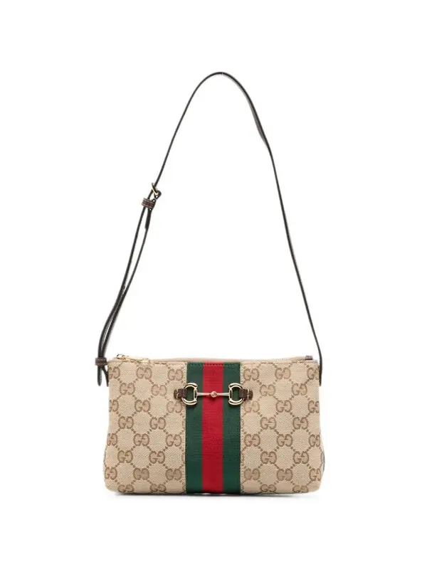 Gucci Horsebit Shoulder Bag - Multicolor