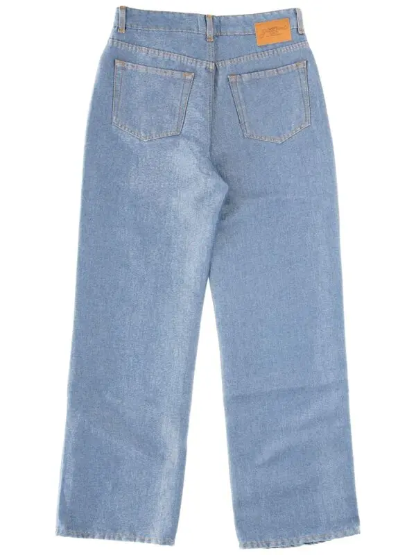 GANNI Cotton Denim Jeans