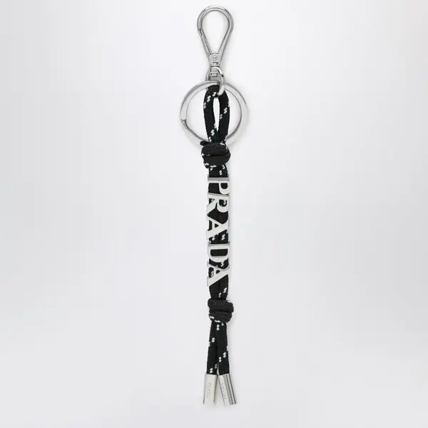 Prada Speedrock Key Holder In Ribbon
